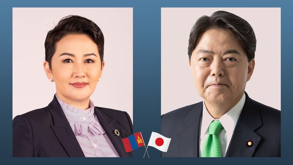 Гадаад харилцааны сайд Б Батцэцэгт Япон Улсын Гадаад хэргийн сайд Хаяши Ёшимасагаас мэндчилгээ